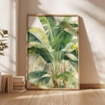 Banana Leaf Wall Art, Tropical Botanical, Green Plant Print, Jungle ...