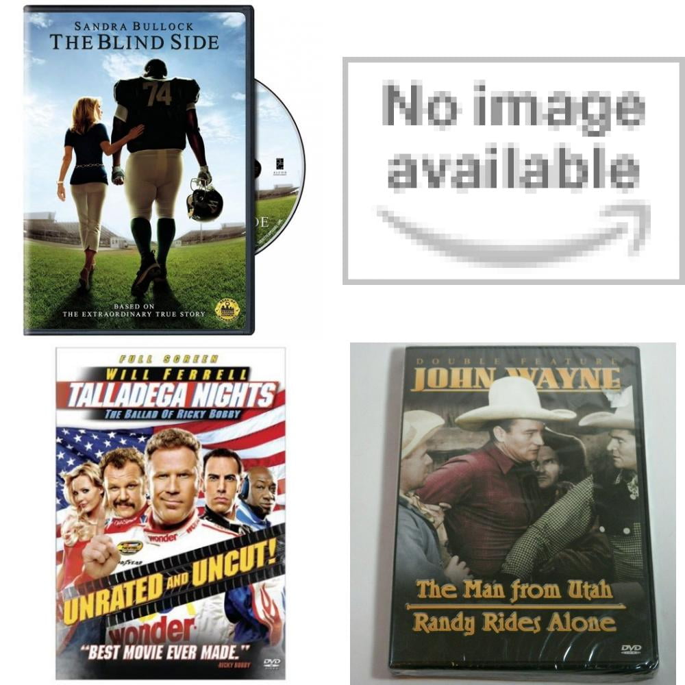 Assorted 4 Pack DVD Bundle: The Blind Side, Ocean's Eleven, Talladega ...