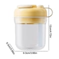 3-in-1 Ice Maker, Storage & Serving Tumbler, One-Press Ice Release with ...