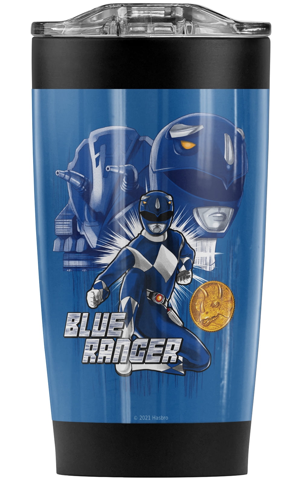 Power Rangers/Blue Ranger Stainless Steel Tumbler 20 oz Coffee Travel ...