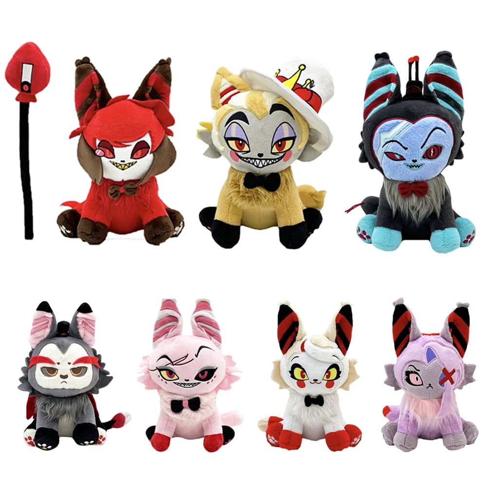 Lucifer Meow Hazbin Hotel Hell Inn Ángel Gato Peluche | Walmart en línea