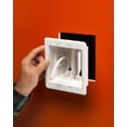 Arlington Two Gang Recessed TV Box with Power, Low Voltage & Electrical ...