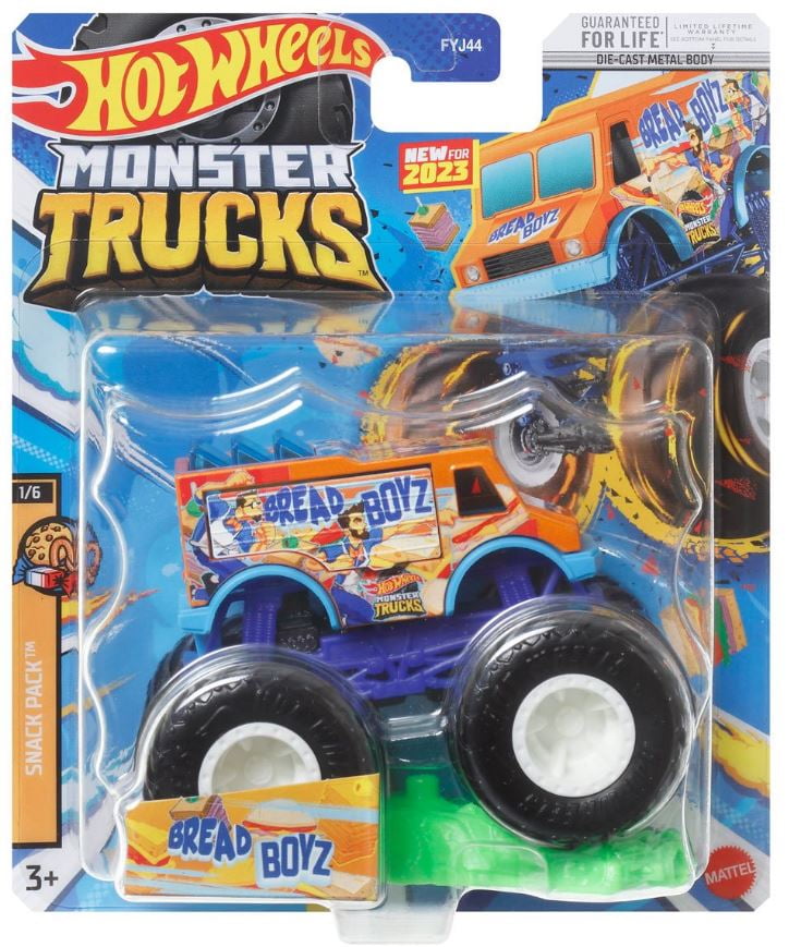 Hot Wheels Monster Trucks Bread Boyz 2023 - Walmart.com