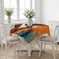African Women's Colorful Headscarve Table Cloth 60x60in, Waterproof ...