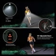 EASYMAXX Rechargeable Running Light for Runners and Joggers, Adjustable ...