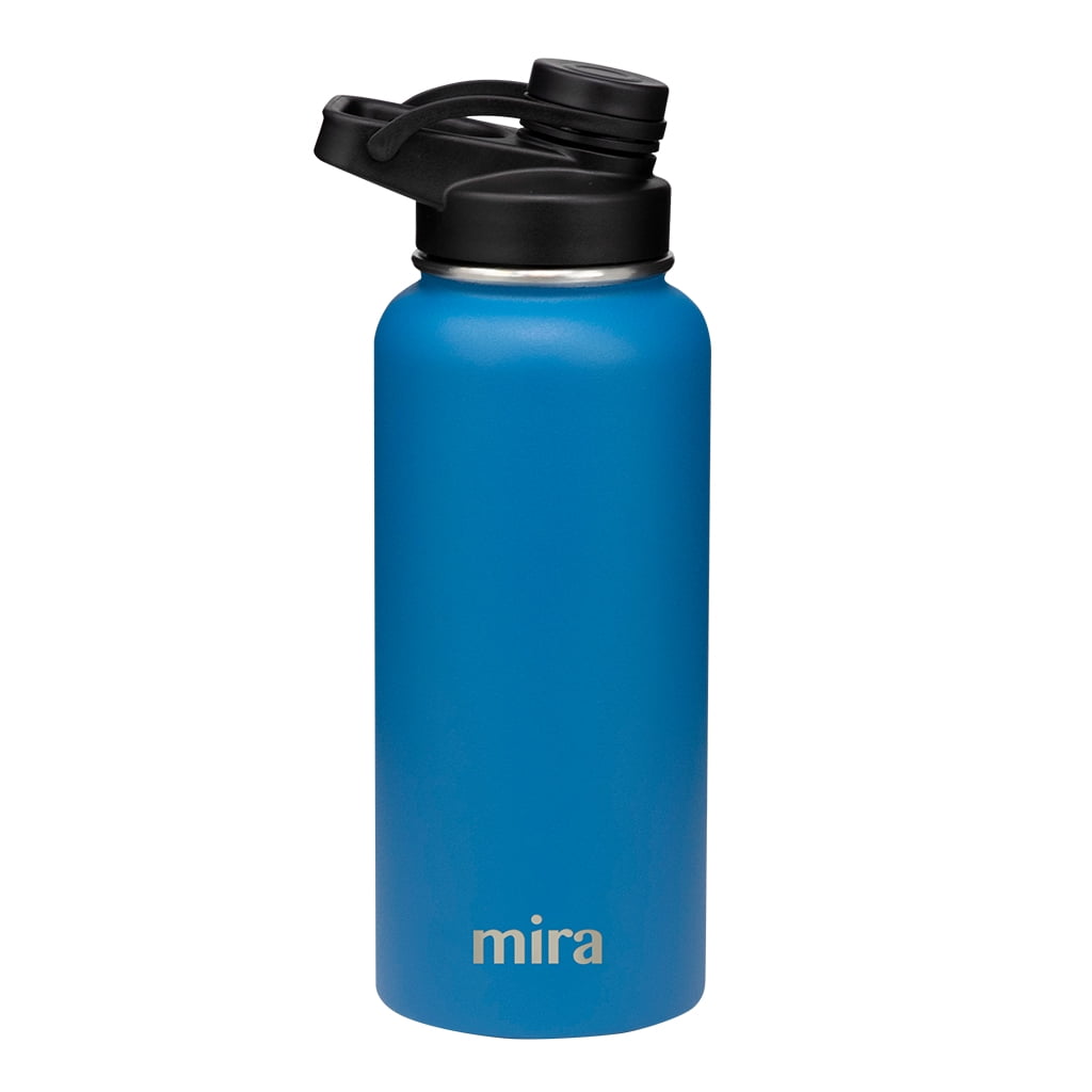 MIRA 32 oz Stainless Steel Insulated Sports Water Bottle | Metal ... MIRA 32 oz Stainless Steel Insulated Sports Water Bottle | Metal ...