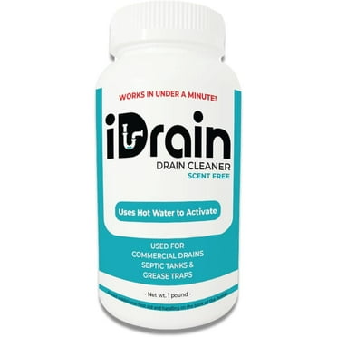 MMZP Pequa Heavy Duty Drain Opener, Non-Acid, Fast-Acting Formula ...