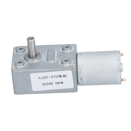 Micro Electric Motors, DC24V Gear Motor Metal Shell Self-Locking Speed ...