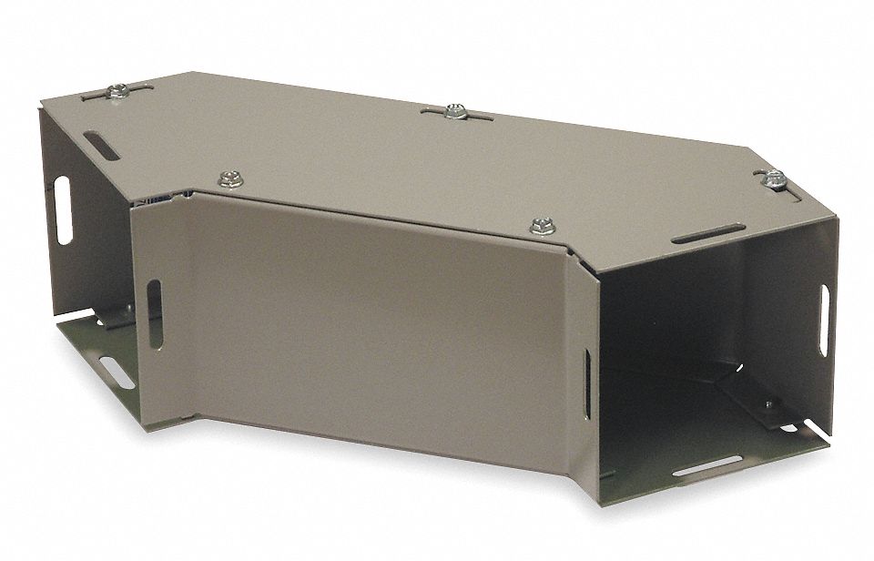 Wiegmann Wireway,Sweep Elbow,4x4 Sq In,Steel,Gray SL040490 - Walmart.com