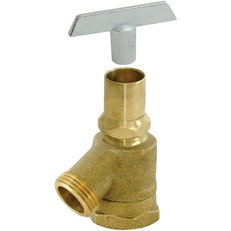 EZ-FLO 20263 Bent Nose Loose Key Hose Bibb Valve, 3/4 inch FIP, Brass ...