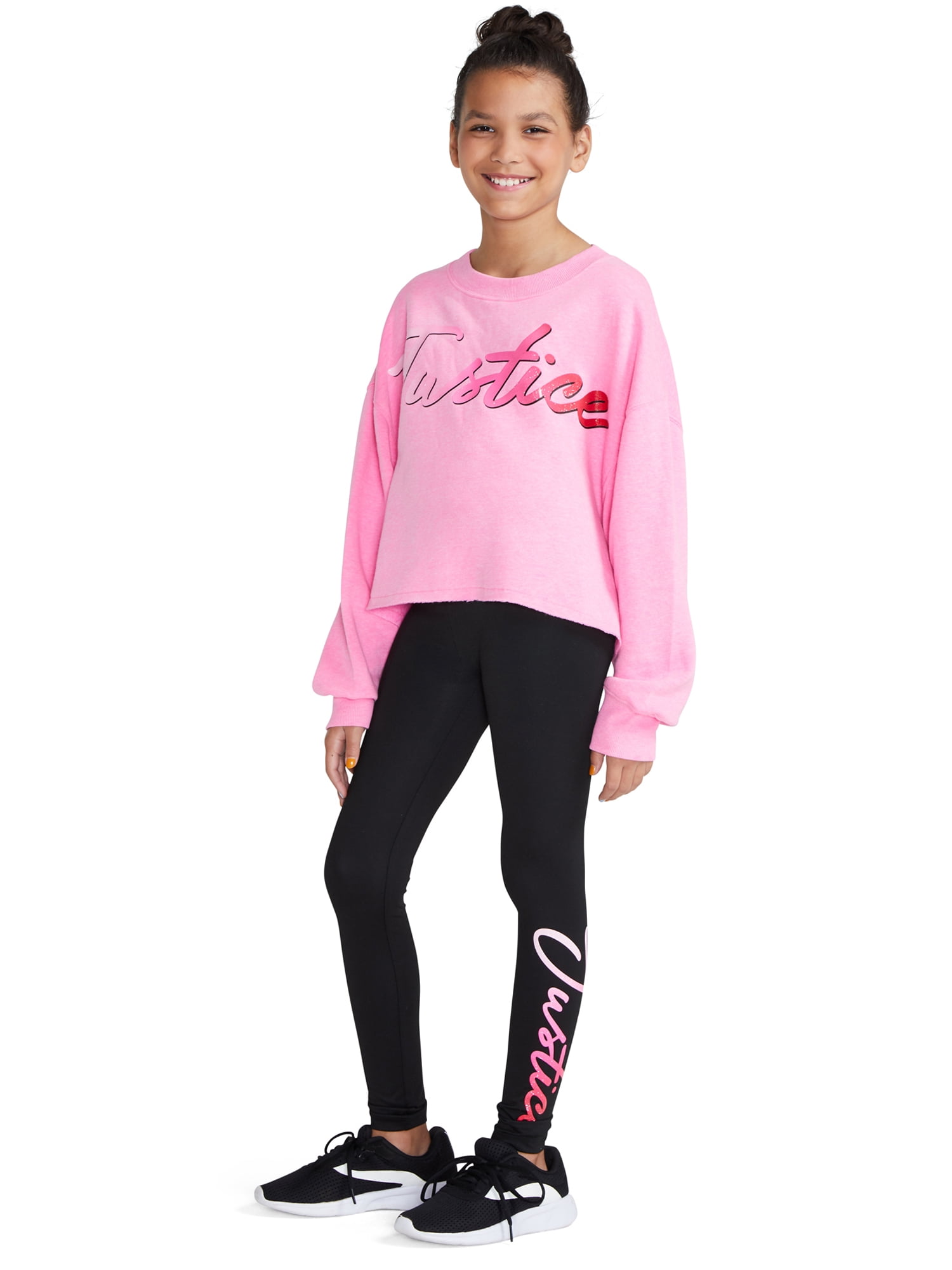 Justice Girls Active Set, 2-Pack, Sizes S-XL - Walmart.com
