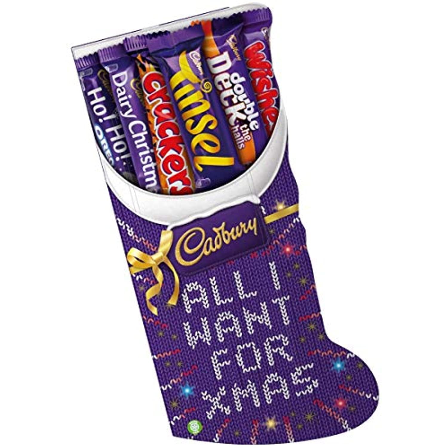 Cadbury Christmas Stocking Selection Box 208G - Walmart.com