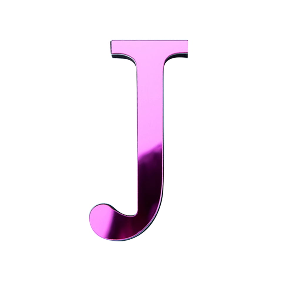 Purple Letter J