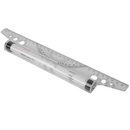 Domqga Ruler,Parallel Roll Ruler Drawing Drafting Type Angle Ruler Art ...