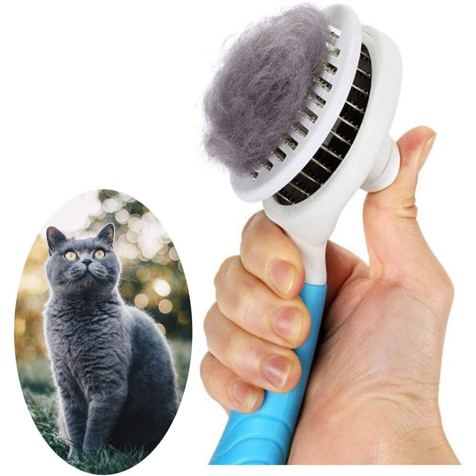 Click here for Rongmo Cat Brush Self-Cleaning Plucking Brush Remo... prices