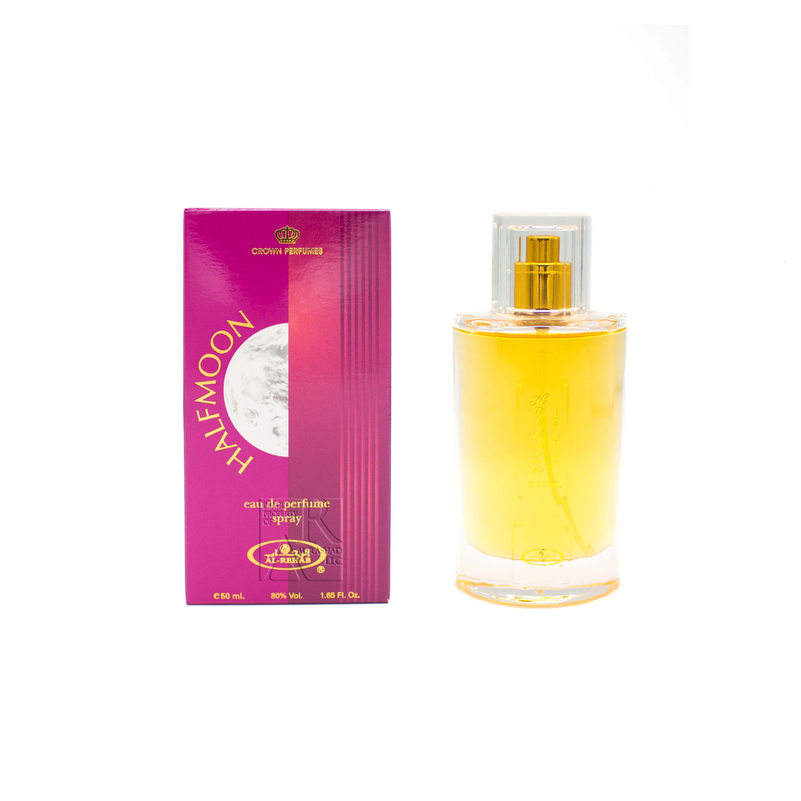 Half Moon for Women - Al-Rehab Eau De Natural Perfume Spray- 50 ml (1. ...