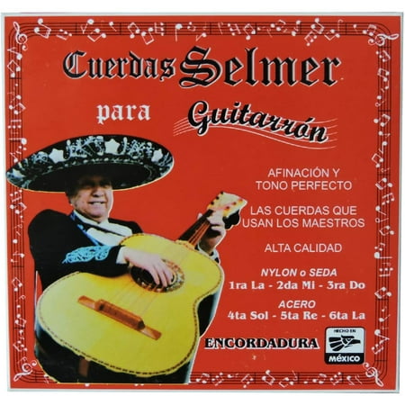 Selmer Guitarron Strings (Complete Sets of 6 Strings) / Cuerdas Selmer ...