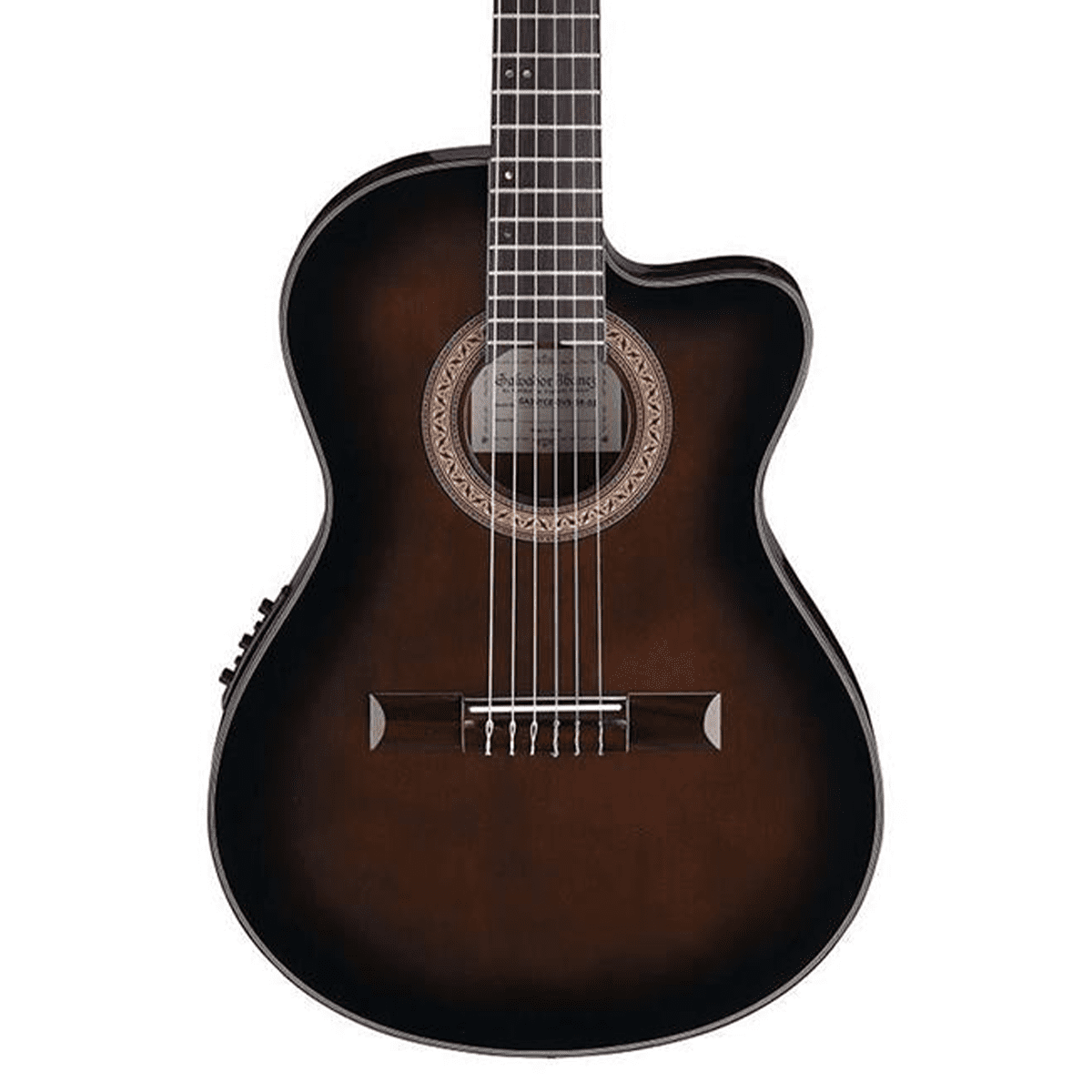 Ibanez GA35TCE Thin line Classical Nylon String Acoustic Electric ...