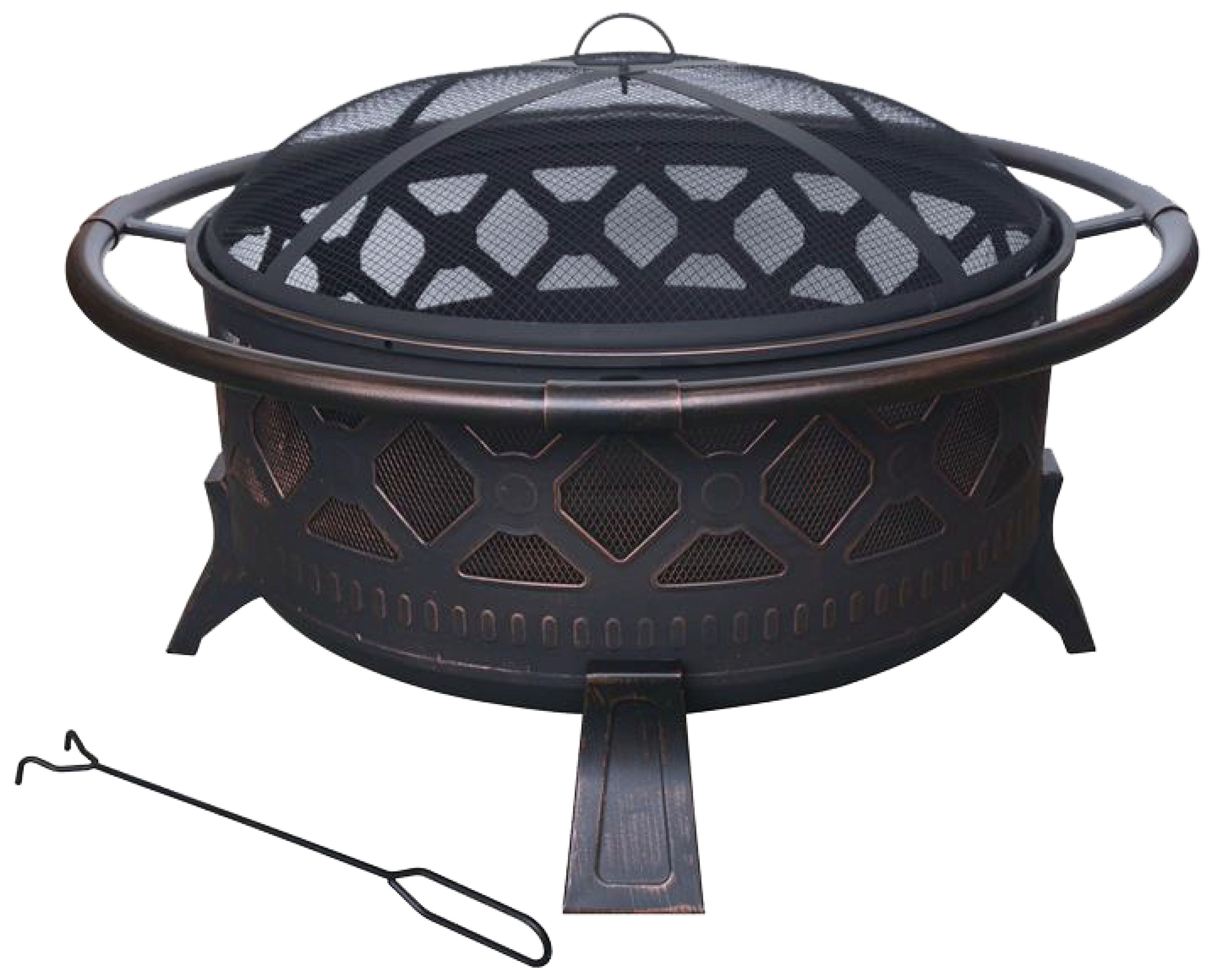 Leigh Country TX 93531 Golden Dawn 36" Fire Pit - Walmart.com