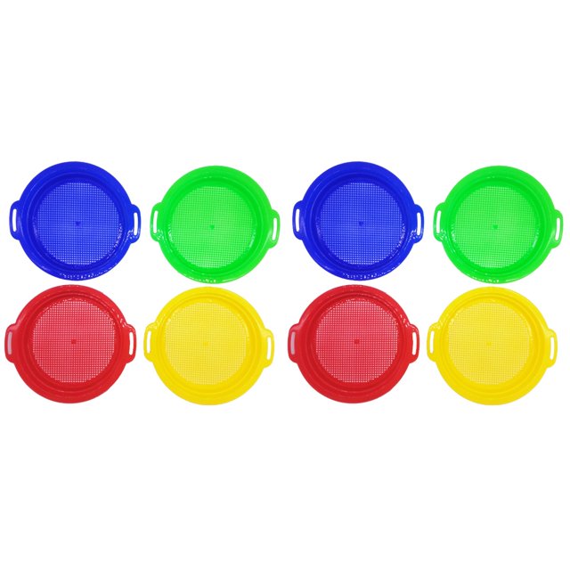Etereauty Sand Sieve Beach Kids Toys Sifter Plastic Large Toy Sieve ...