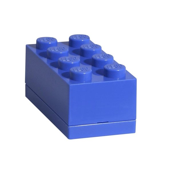 LEGO Mini Box 8, Bright Blue - Walmart.com