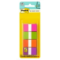 Post-It Arrow Flags, Assorted Primary Colors, .47 in. Wide, 24 ...