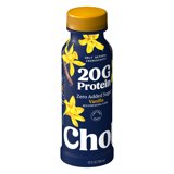 Chobani 20G Protein Low-Fat Greek Yogurt Drink Vanilla 10 fl oz Bottle ...