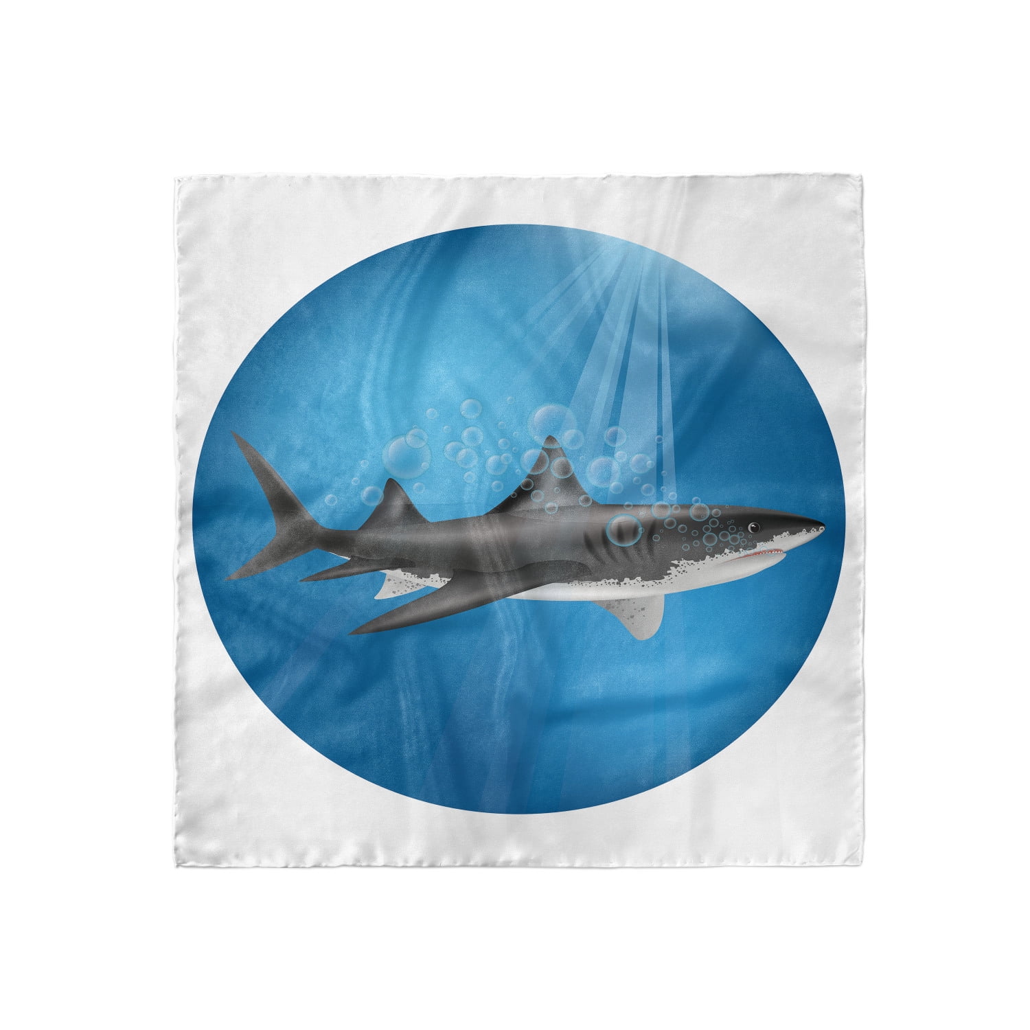 Shark Head Scarf, Shark Underwater Hunter, Head Wrap, 3 Sizes, by ...
