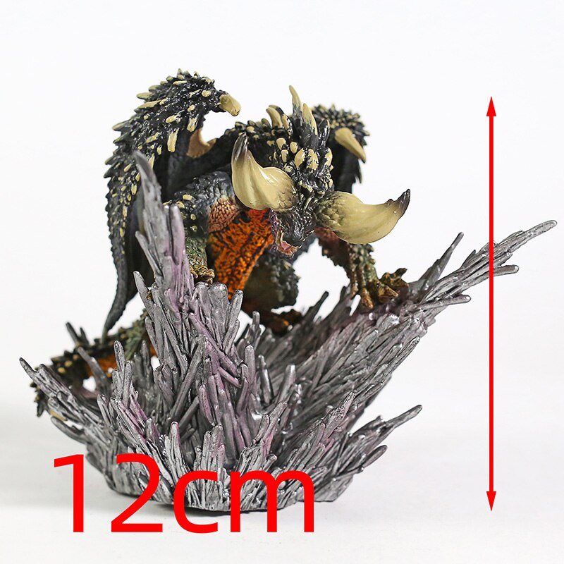 Monster Hunter World Red Sliver Azure Rathalos Liolaeus estatua PVC ...