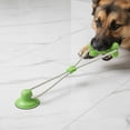 Suction Cup Dog Tug Rope Toy Bone Shape Durable Chew Molar Stick Self ...