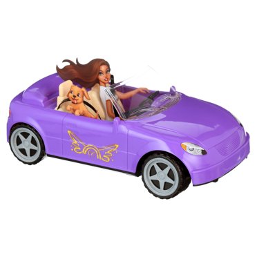 Rainbow High Convertible Dolls Car with 8-in-1 LED Color Change, Fits 2 ...