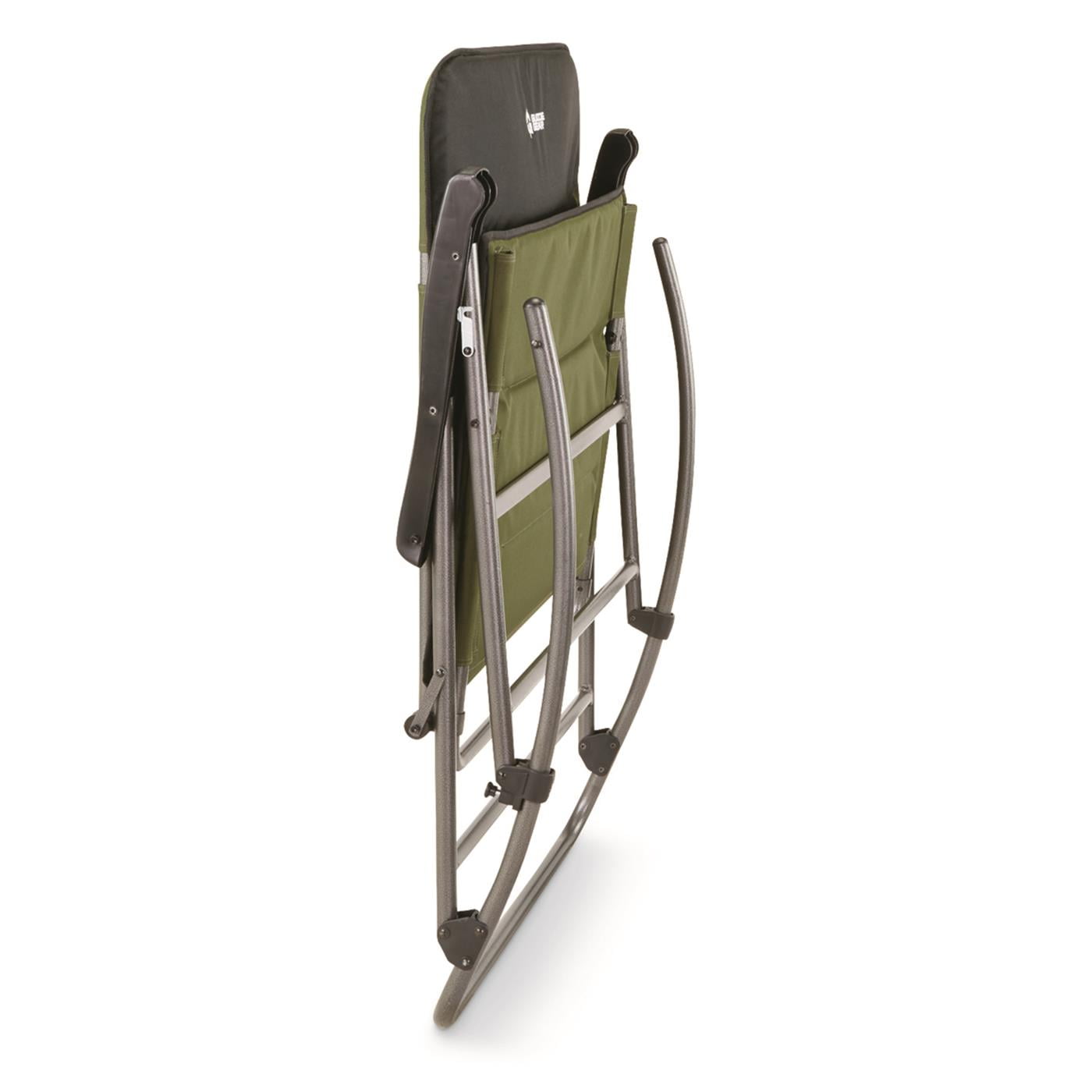 Guide gear oversized xxl rocking camp chair store