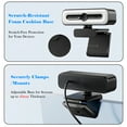 RONY 1080P Autofocus Webcam with Ring Light, Plug & Play Computer ...
