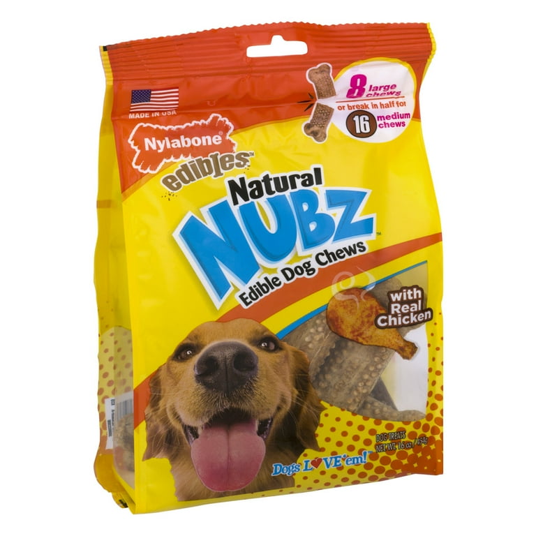 Are Nylabone Natural Nubz Edible Dog Chews Safe