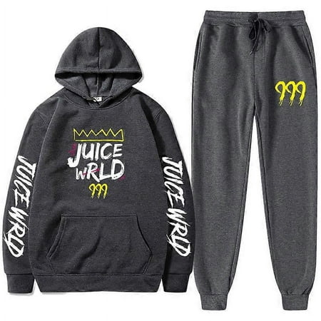 New Juice World Hoodie Suit Sweatshirt + Jogging Pants Juice Wrld Juice ...