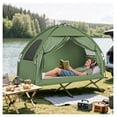 Camping Tent Cot, Single Person Folding Cot Combo, Off-Ground Tent for ...