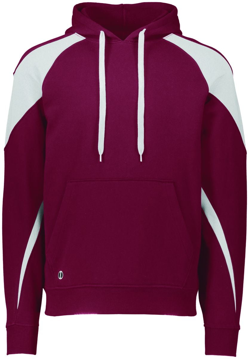 Holloway Sportswear XL Prospect Hoodie Cardinal/White 229546 - Walmart.com