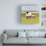 Victoria Borges 'Suffolk Sheep I' Canvas Art - Walmart.com