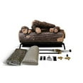 CleanBurn Mountain Oak 24" Vented Natural Gas Log Set. Complete with ...