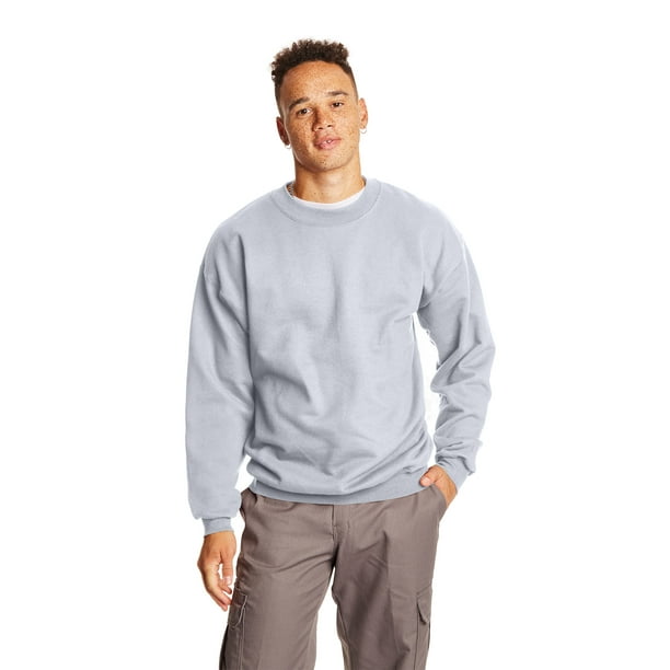 Hanes Men's and Big Men's Ultimate Cotton Heavyweight Sweatshirt, Sizes ...