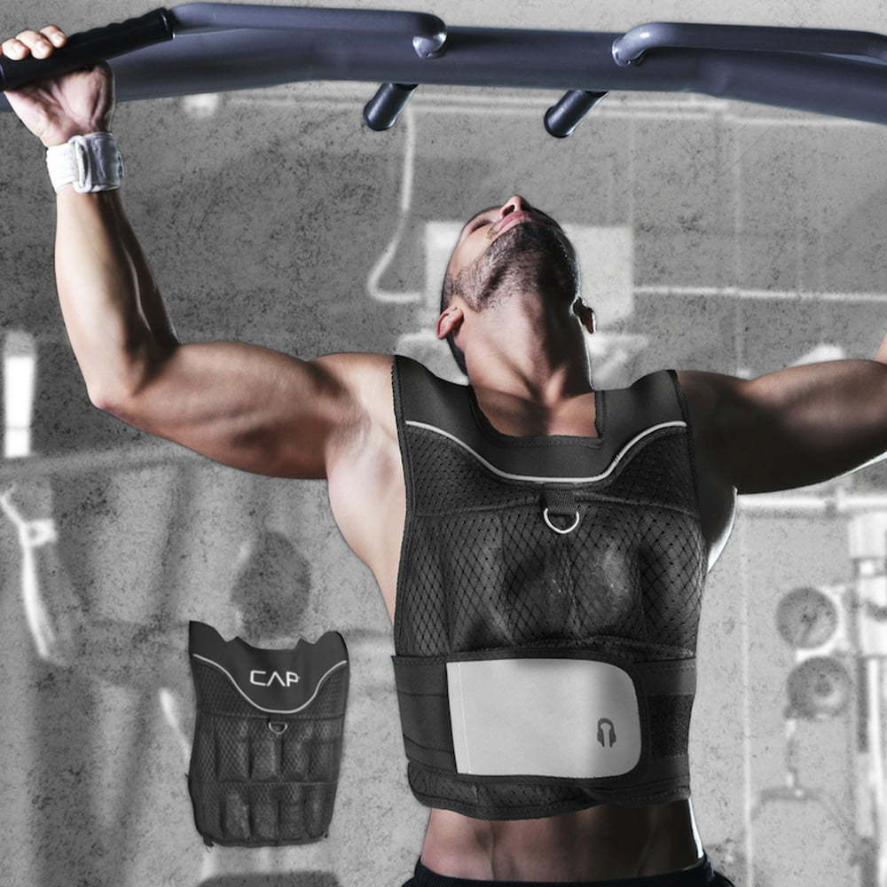 Cap Barbell Cap 20lb Adjustable Vest - Walmart.com - Walmart.com
