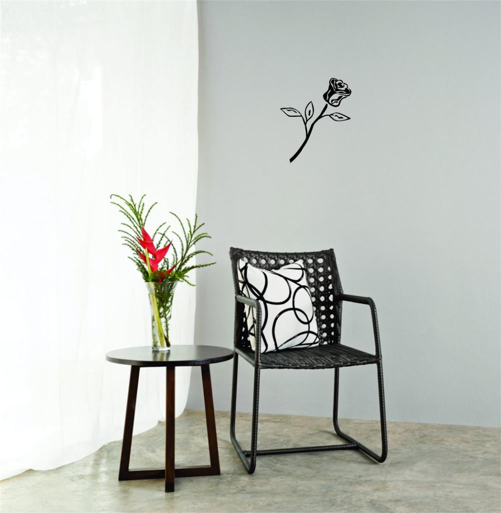 Custom Wall Decal Sticker Rose Home Decor :10 X20" - Walmart.com