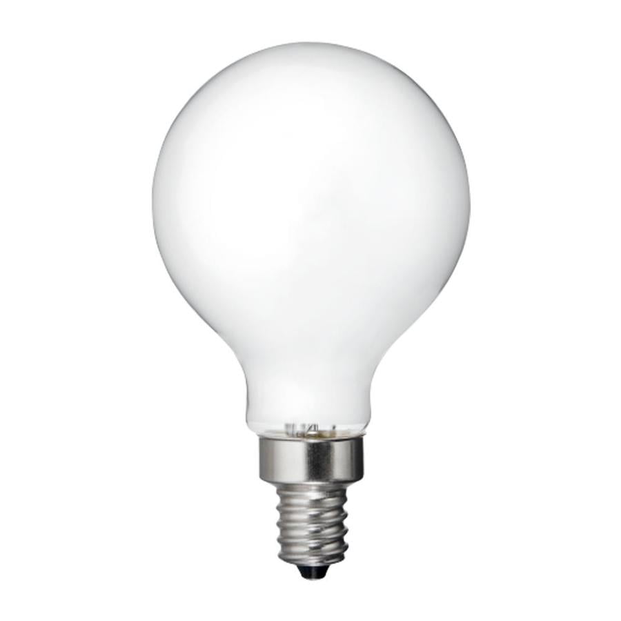 GE Relax 2-Pack 40 W Equivalent Dimmable Soft White G16.5 LED Light ...