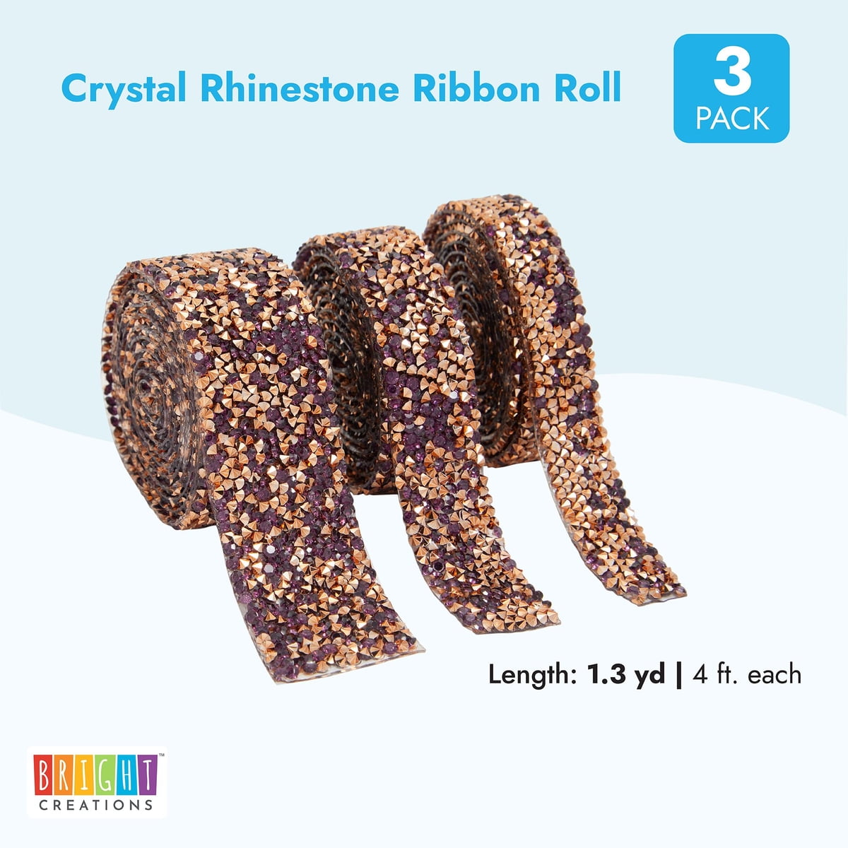 Paper, Party & Kids Scrapbooking 4-Piece 6-Inch Self Adhesive Bling ...