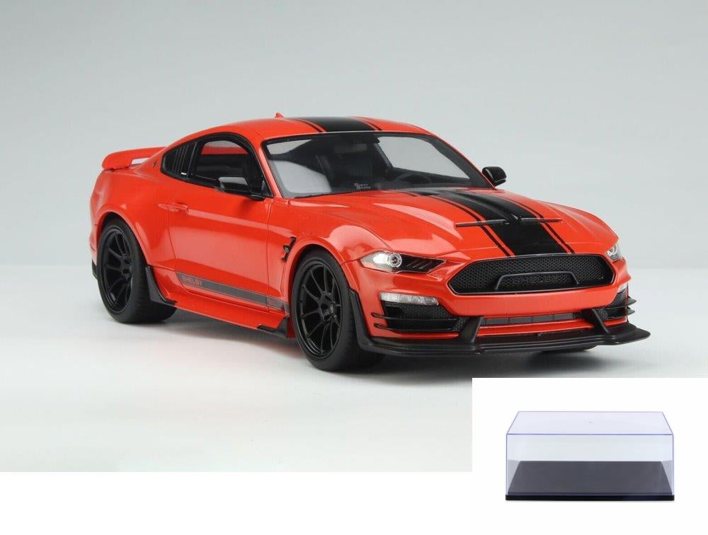 Diecast Car w/Display Case - 2021 Shelby Super Snake Coupe, Red - GT ...