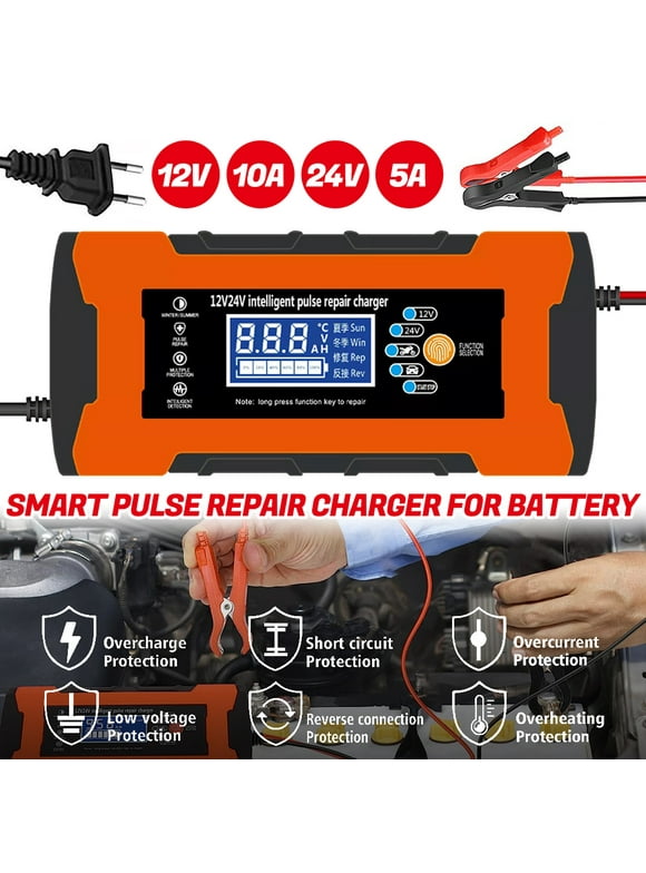 24 Volt Battery Chargers in Car Battery Chargers - Walmart.com