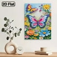 A vertical 500 - piece paper puzzle, themed "Beautiful Butterflies". 2D ...
