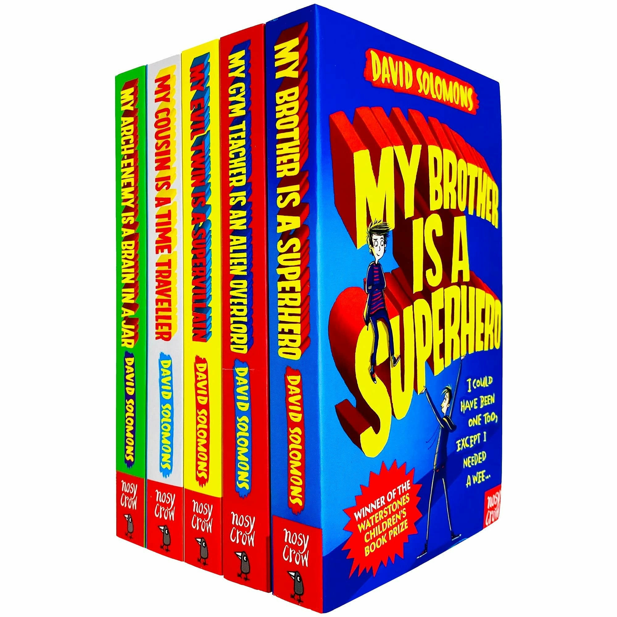 My Brother is a Superhero Series 5 Books Collection Set By David ...