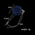 Suit Accessories Rose Brooch for Men.Mens Lapel Pins for Suits Handmade ...