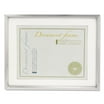 Universal Plastic Document Frame with Mat, 11 x 14 and 8.5 x 11 Inserts ...